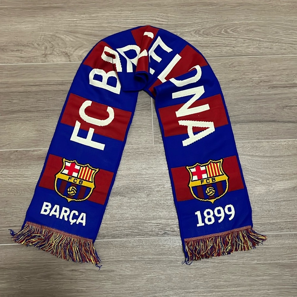 Fc Barcelona Scarf Authentic Official Licensed Camp N… - Gem